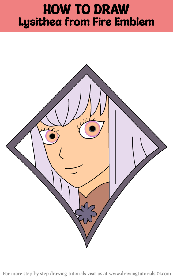 How to Draw Lysithea from Fire Emblem (Fire Emblem) Step by Step ...