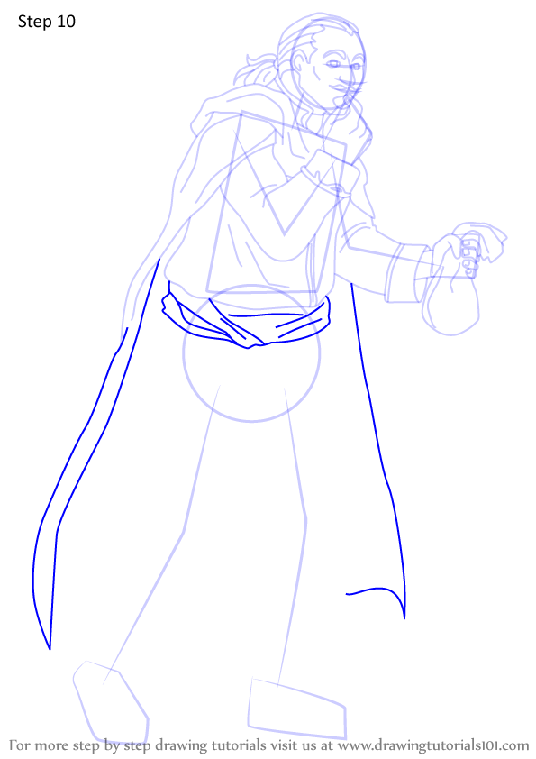 How to Draw Merlinus from Fire Emblem (Fire Emblem) Step by Step ...