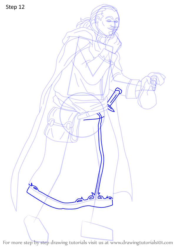 How to Draw Merlinus from Fire Emblem (Fire Emblem) Step by Step ...
