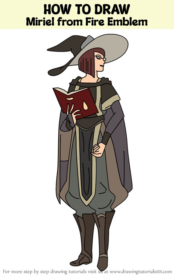 How to Draw Miriel from Fire Emblem (Fire Emblem) Step by Step ...