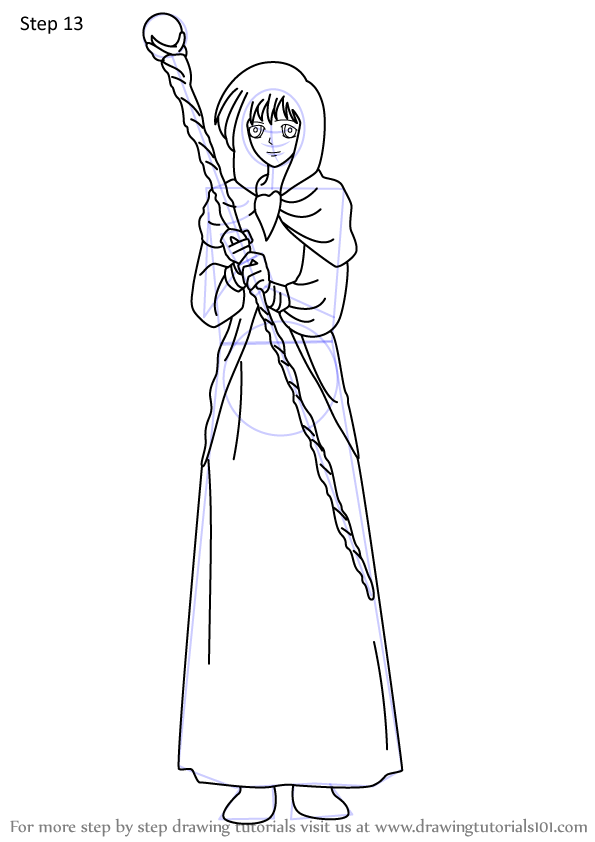 How to Draw Muirne from Fire Emblem (Fire Emblem) Step by Step ...
