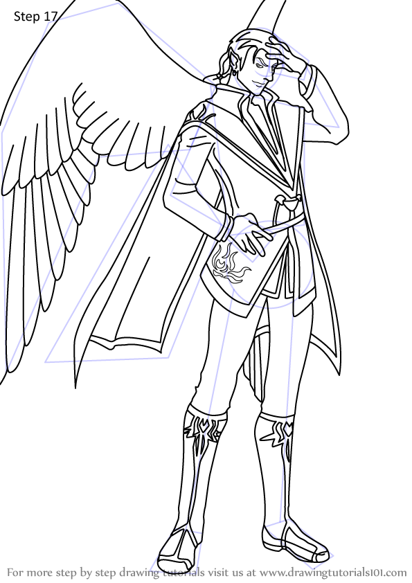 How to Draw Naesala from Fire Emblem (Fire Emblem) Step by Step ...
