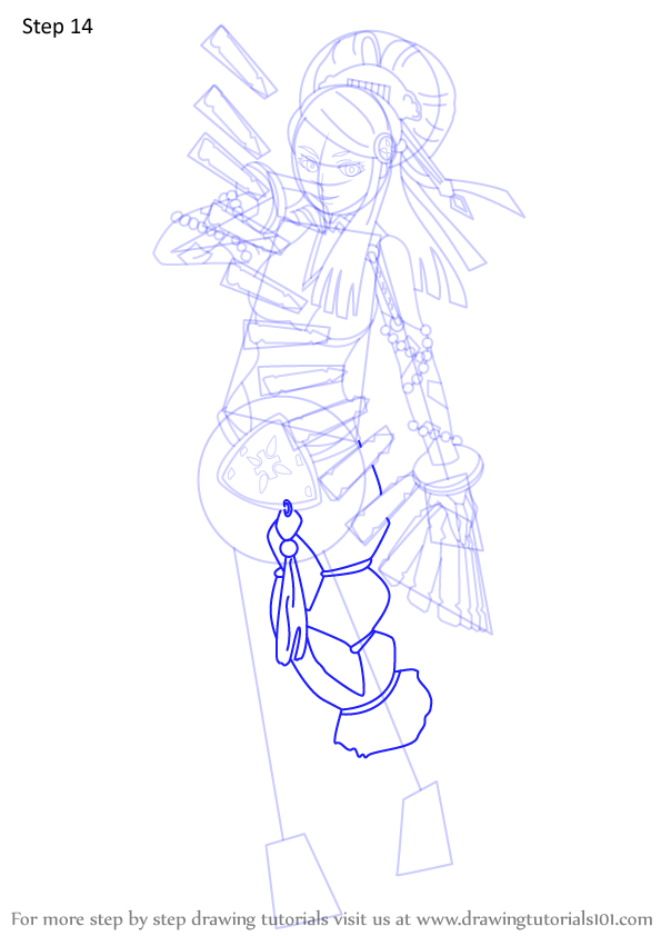 How to Draw Orochi from Fire Emblem (Fire Emblem) Step by Step ...