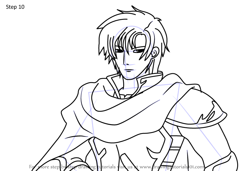 How to Draw Perceval from Fire Emblem (Fire Emblem) Step by Step ...