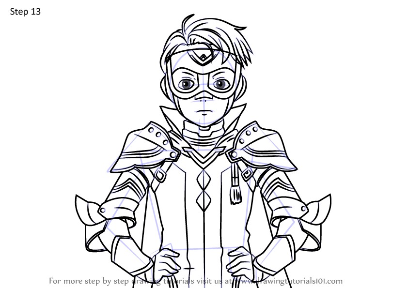 How to Draw Percy from Fire Emblem (Fire Emblem) Step by Step ...