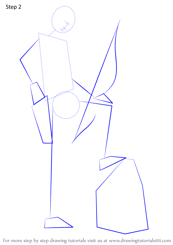 How to Draw Python from Fire Emblem (Fire Emblem) Step by Step ...