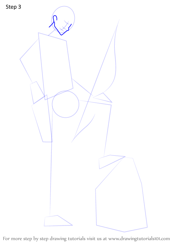 How to Draw Python from Fire Emblem (Fire Emblem) Step by Step ...