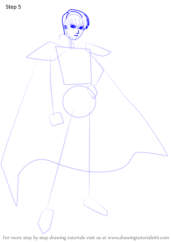 How to Draw Quan from Fire Emblem (Fire Emblem) Step by Step ...