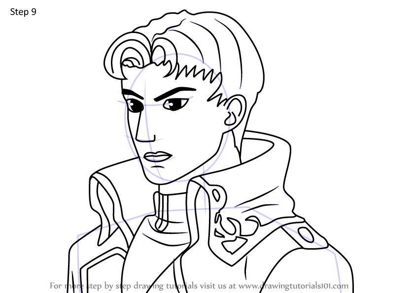 How to Draw Raiden from Fire Emblem (Fire Emblem) Step by Step ...