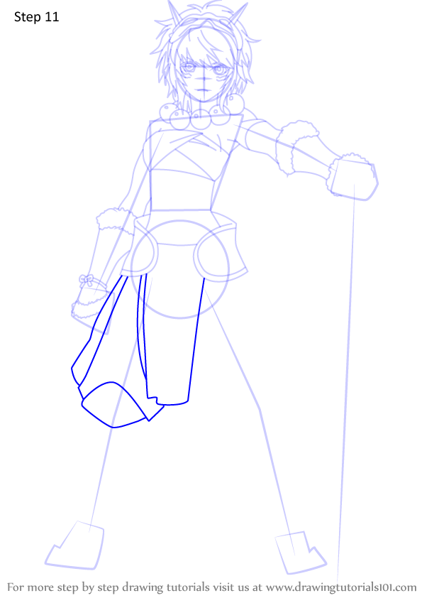 How to Draw Rinkah from Fire Emblem (Fire Emblem) Step by Step ...
