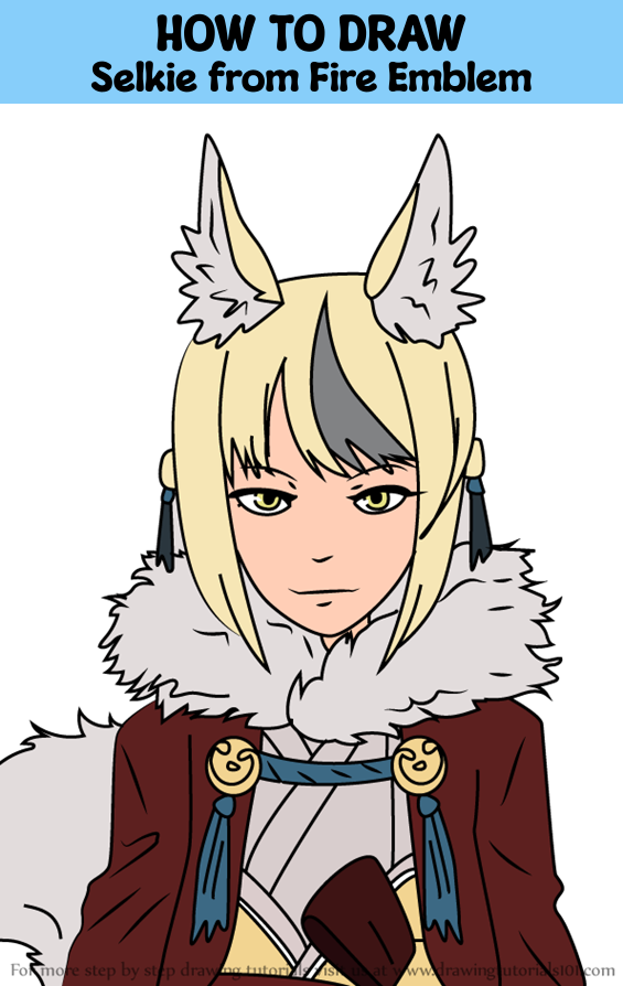 How to Draw Selkie from Fire Emblem (Fire Emblem) Step by Step ...