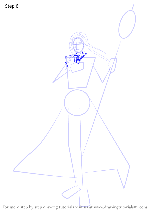 How to Draw Sephiran from Fire Emblem (Fire Emblem) Step by Step ...