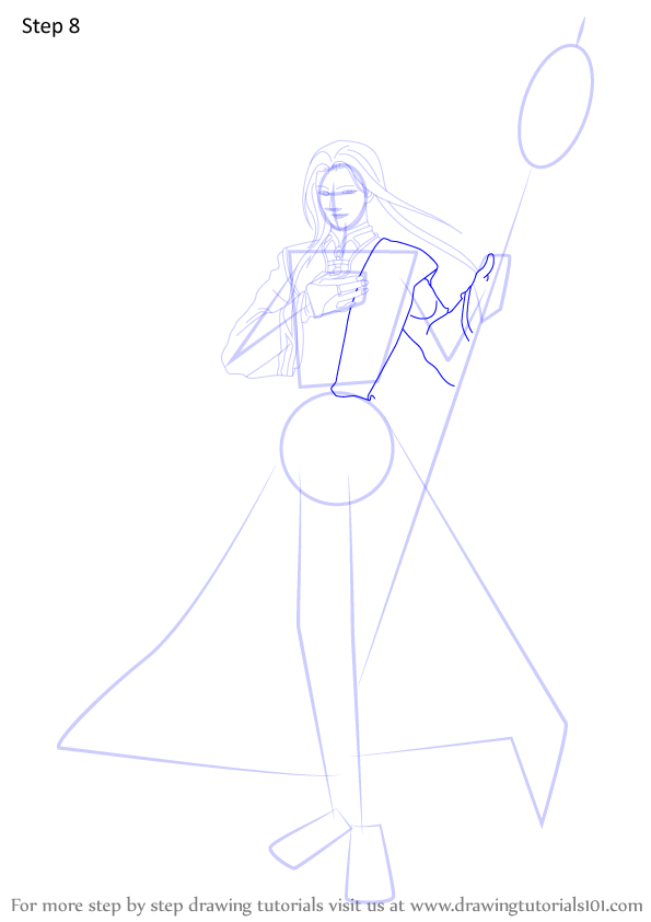 How to Draw Sephiran from Fire Emblem (Fire Emblem) Step by Step ...