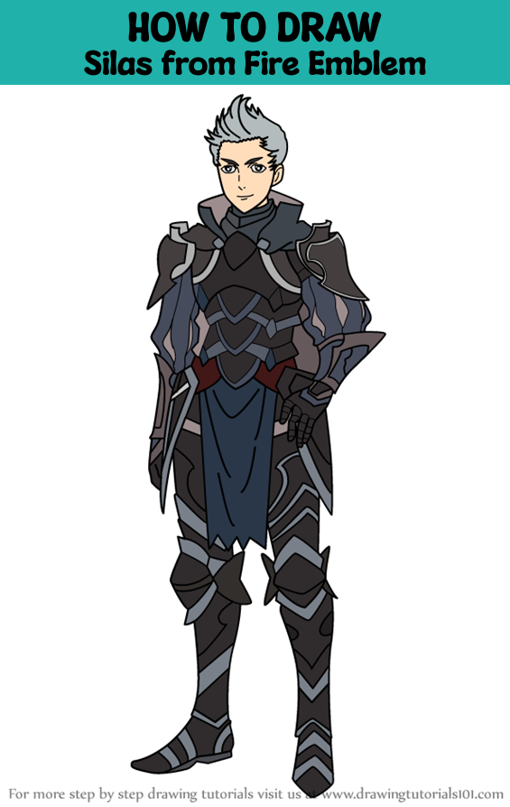 How to Draw Silas from Fire Emblem (Fire Emblem) Step by Step ...