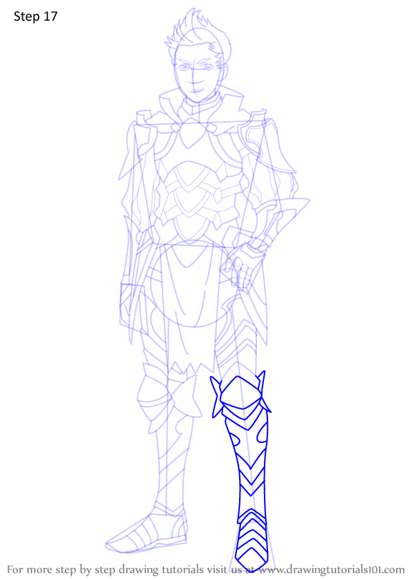 How to Draw Silas from Fire Emblem (Fire Emblem) Step by Step ...