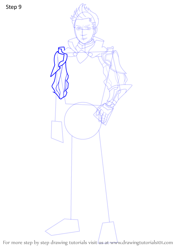 How to Draw Silas from Fire Emblem (Fire Emblem) Step by Step ...