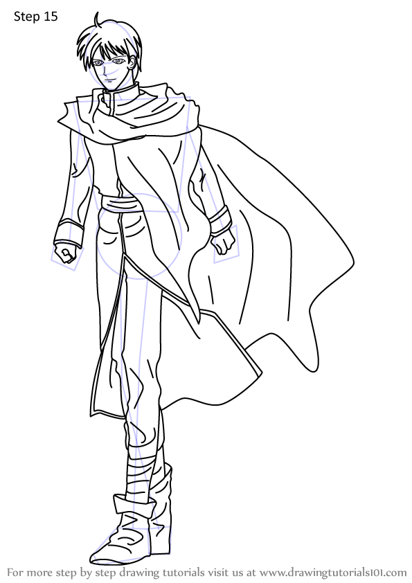 How to Draw Sleuf from Fire Emblem (Fire Emblem) Step by Step ...