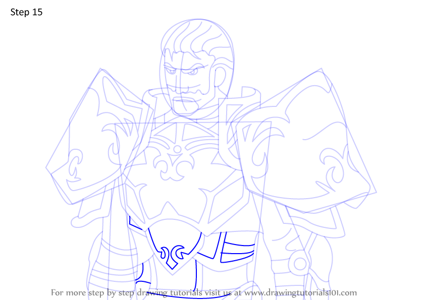 How to Draw Tauroneo from Fire Emblem (Fire Emblem) Step by Step ...