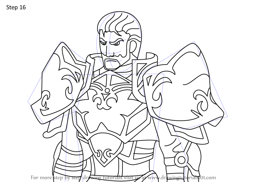 How to Draw Tauroneo from Fire Emblem (Fire Emblem) Step by Step ...