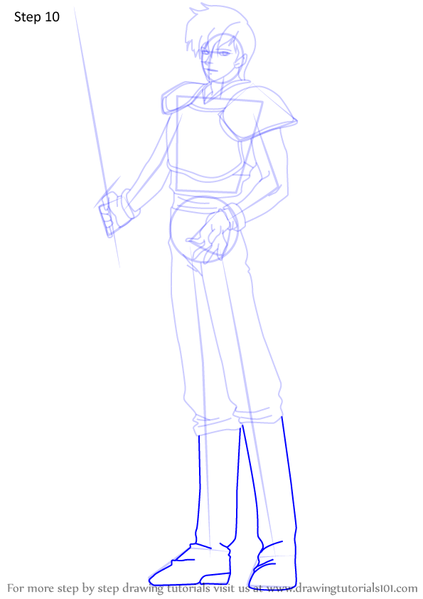 How to Draw Ulster from Fire Emblem (Fire Emblem) Step by Step ...