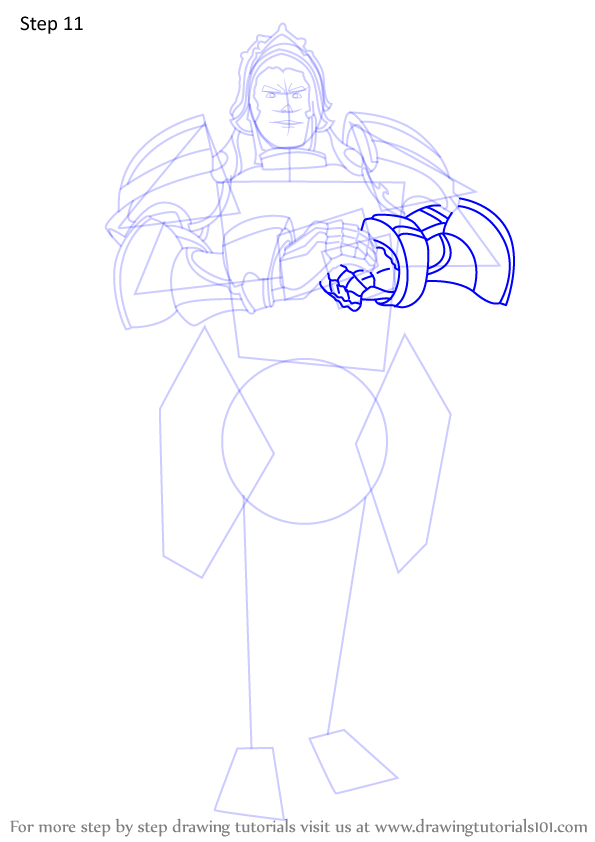 How to Draw Valbar from Fire Emblem (Fire Emblem) Step by Step ...