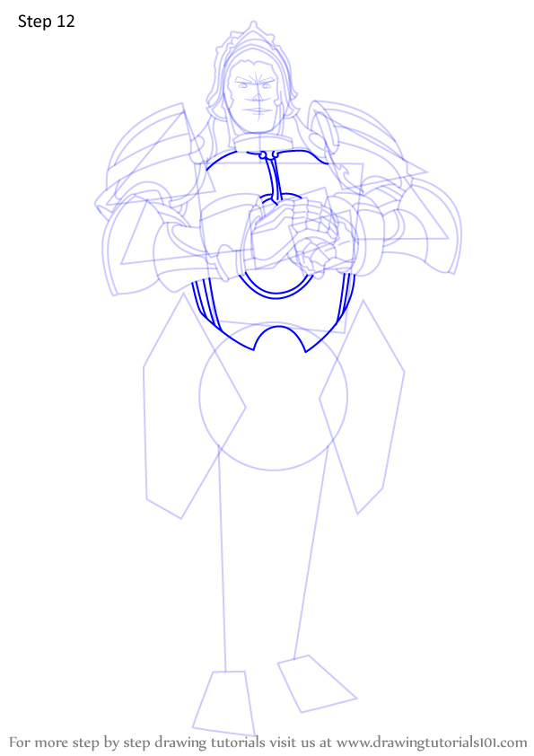 How to Draw Valbar from Fire Emblem (Fire Emblem) Step by Step ...
