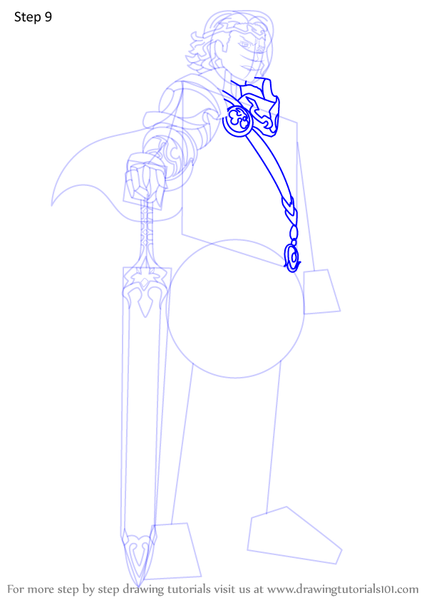 How to Draw Xander from Fire Emblem (Fire Emblem) Step by Step ...