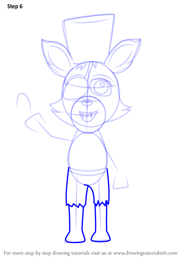 How To Draw Kawaii Fnaf
