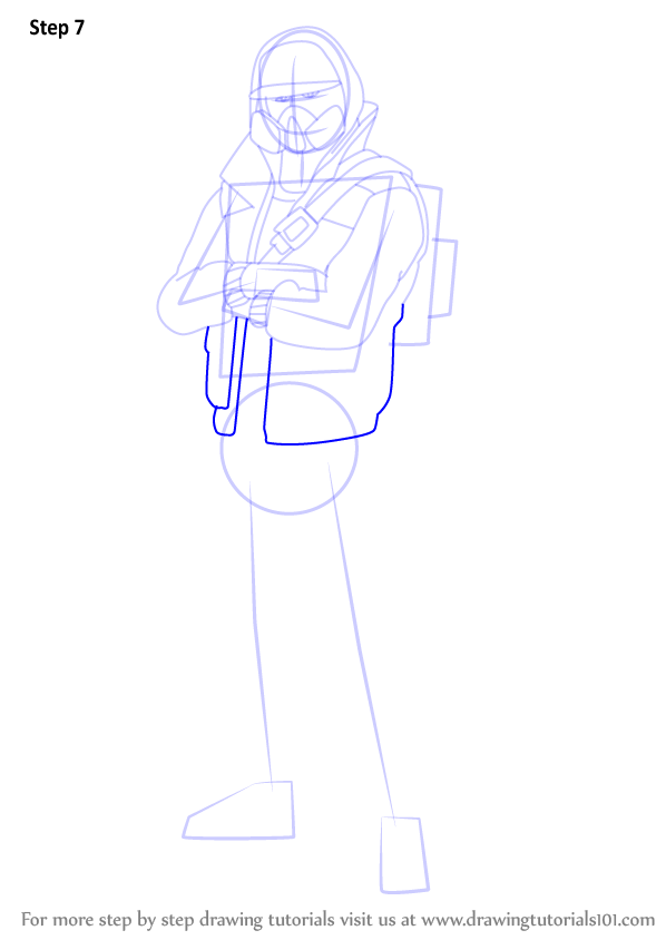 How to Draw Abstrakt from Fortnite (Fortnite) Step by Step ...