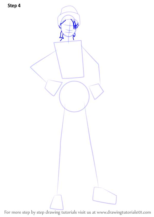 How to Draw Blue Team Leader from Fortnite (Fortnite) Step by Step ...