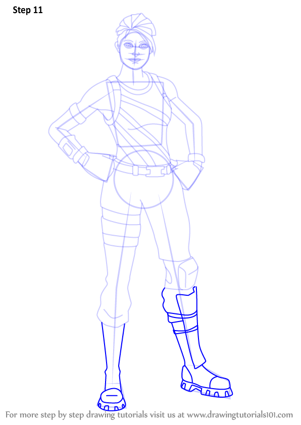 How to Draw Chromium from Fortnite (Fortnite) Step by Step ...