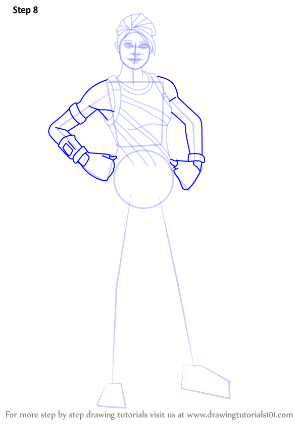 How to Draw Chromium from Fortnite (Fortnite) Step by Step ...
