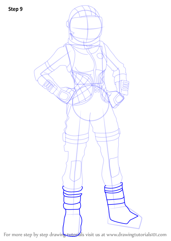 How To Draw Fortnite Elite Agent