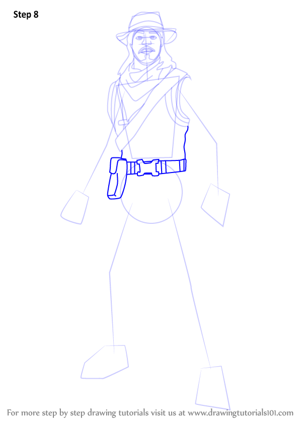 How to Draw Desperado from Fortnite (Fortnite) Step by Step ...