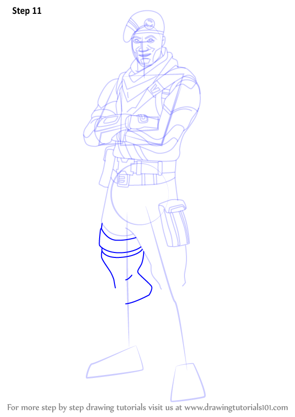 How to Draw Diecast from Fortnite (Fortnite) Step by Step ...
