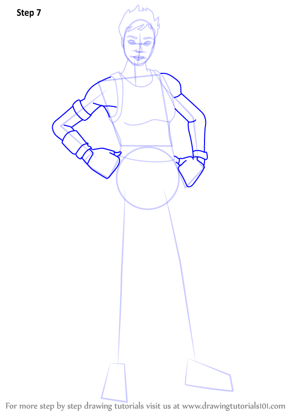 How to Draw Dominator from Fortnite (Fortnite) Step by Step ...
