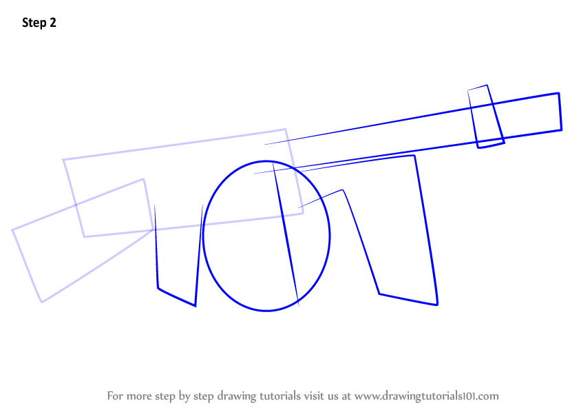 How to Draw Drum Gun from Fortnite (Fortnite) Step by Step ...