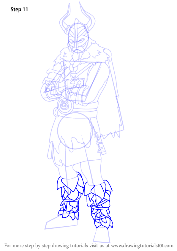 How to Draw Magnus from Fortnite (Fortnite) Step by Step ...