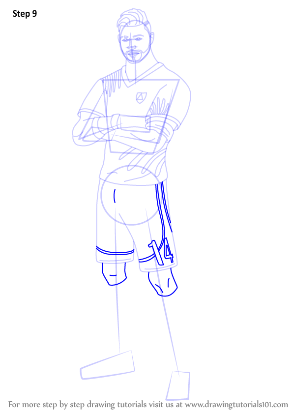 How to Draw Midfield Maestro from Fortnite (Fortnite) Step by Step ...