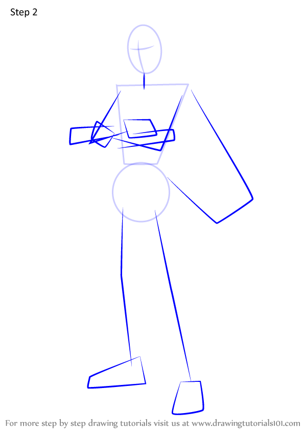 How to Draw Omen from Fortnite (Fortnite) Step by Step ...