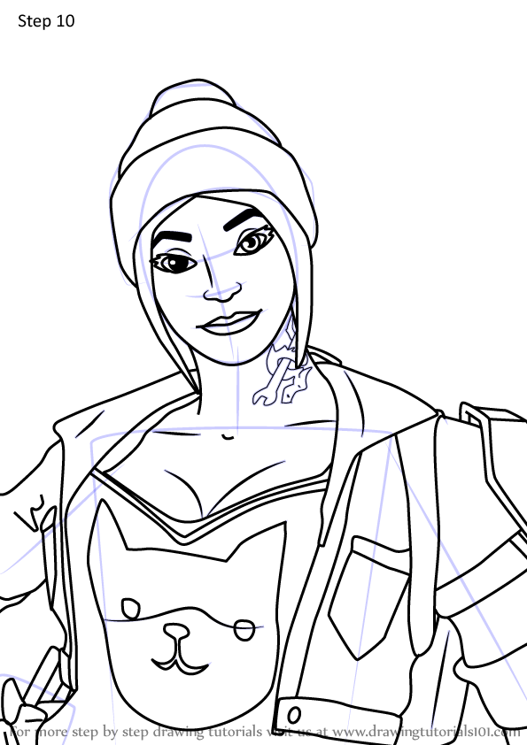 How To Draw Kyo Fortnite