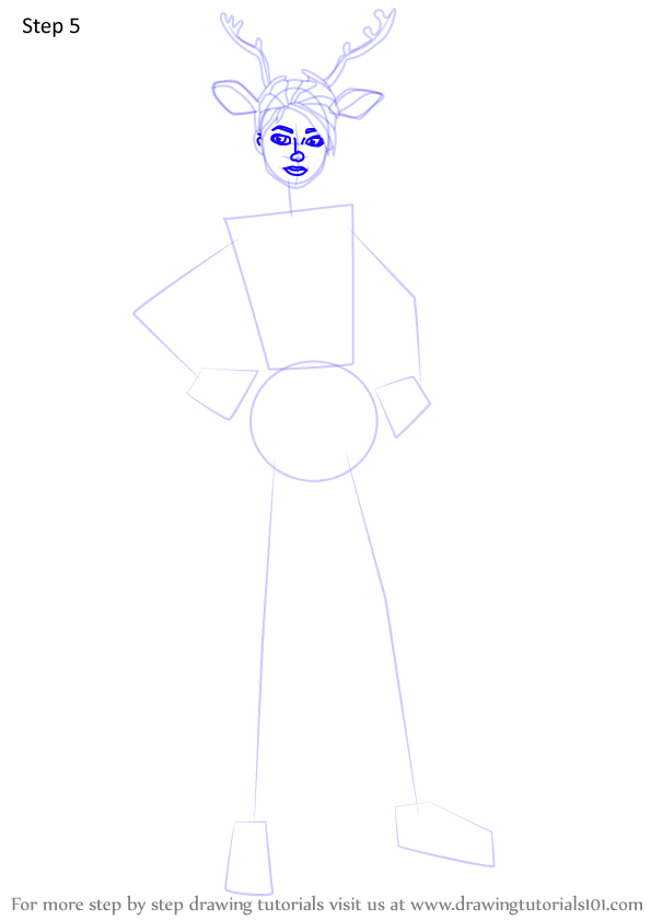 How to Draw Red Nosed Raider from Fortnite (Fortnite) Step by Step ...