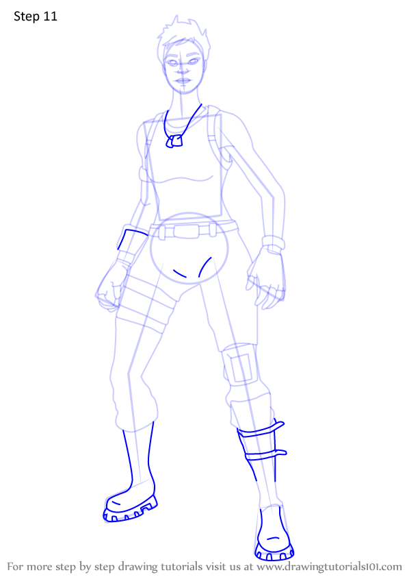 How to Draw Renegade from Fortnite (Fortnite) Step by Step ...