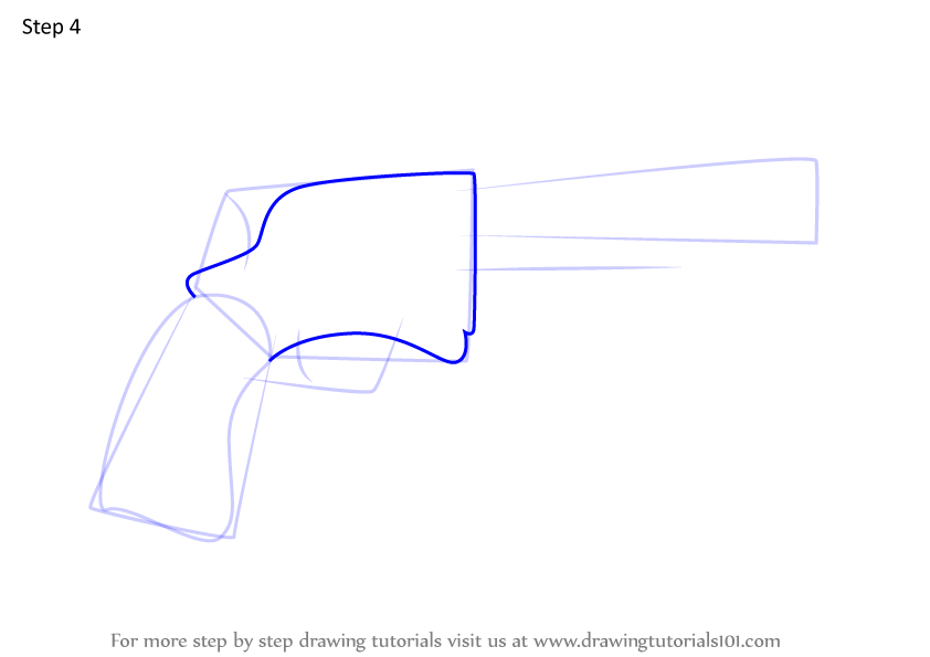 How to Draw Revolver from Fortnite (Fortnite) Step by Step ...
