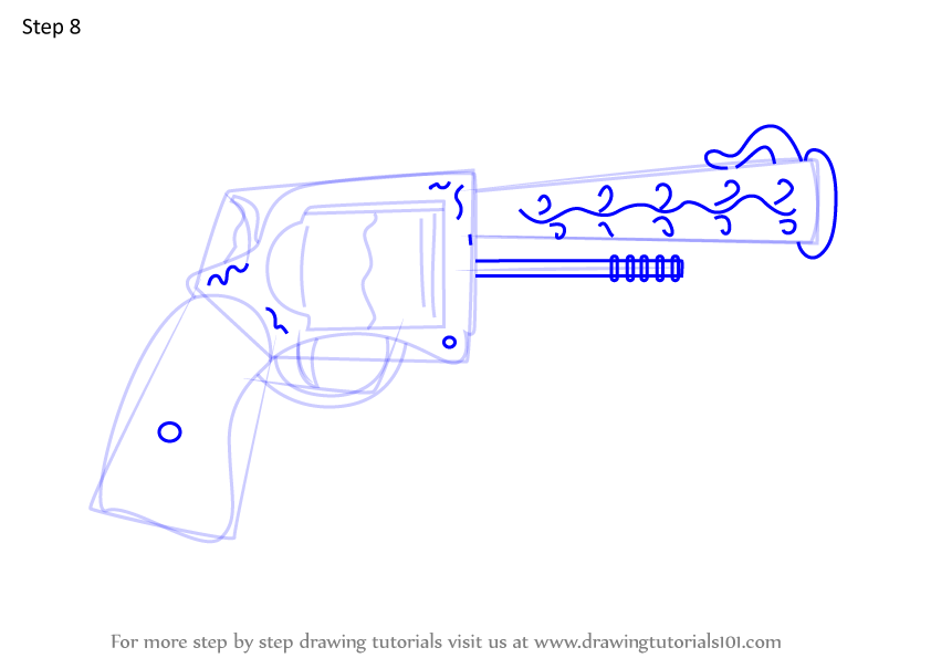 How to Draw Revolver from Fortnite (Fortnite) Step by Step ...