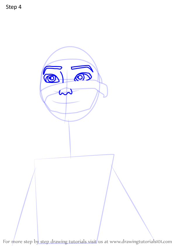 How to Draw Sarah Hotep from Fortnite (Fortnite) Step by Step ...