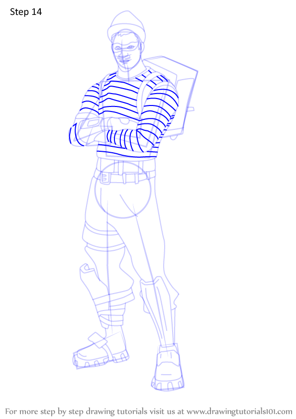 How to Draw Scoundrel from Fortnite (Fortnite) Step by Step ...