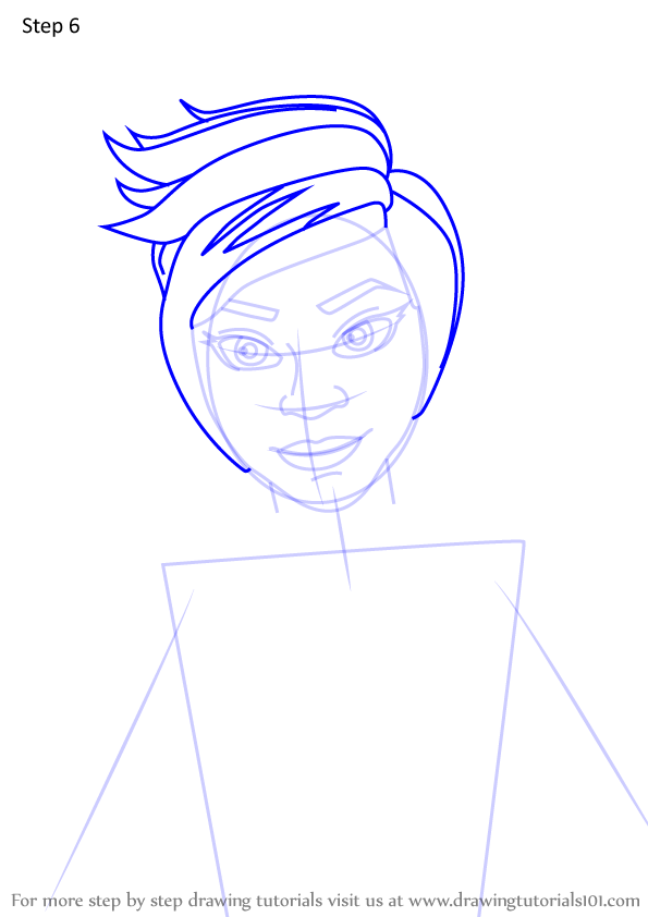 How to Draw Shock Gunner Buzz from Fortnite (Fortnite) Step by Step ...