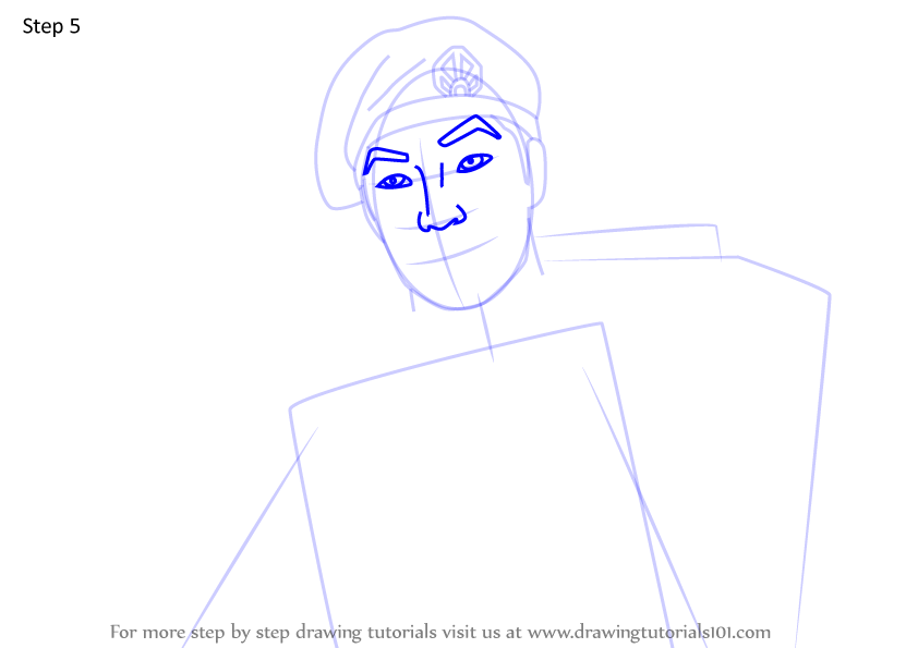 How to Draw Shock Trooper Renegade from Fortnite (Fortnite) Step by ...