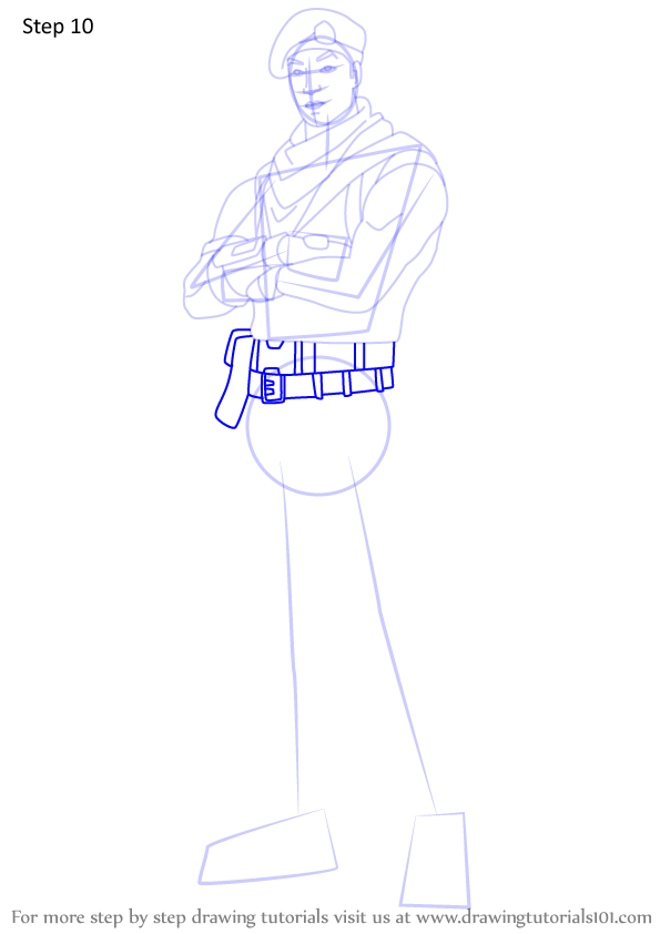How to Draw Special Forces from Fortnite (Fortnite) Step by Step ...